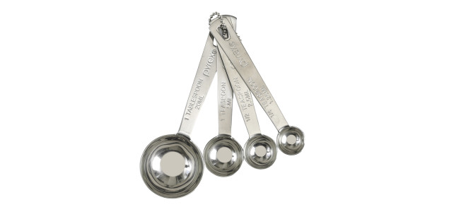 Platinum™ Stainless Steel Measuring Spoon 4pc Set - Out Of The Box